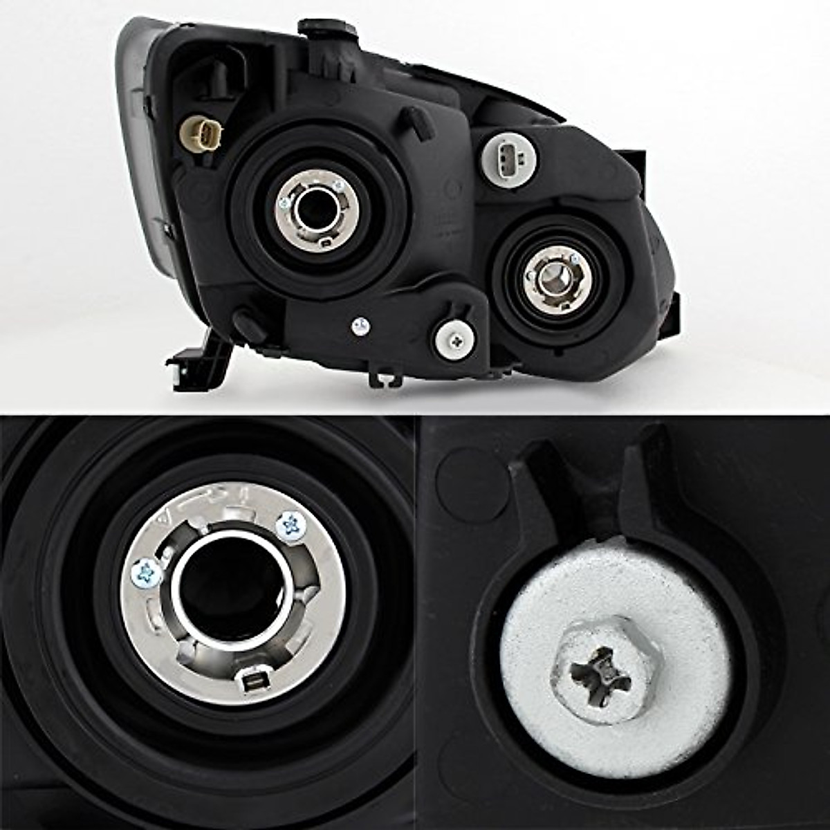 AKKON - For 2005 2006 2007 Toyota Avalon Driver Left + Passenger Right Side Halogen Type Headlights Pair Sets