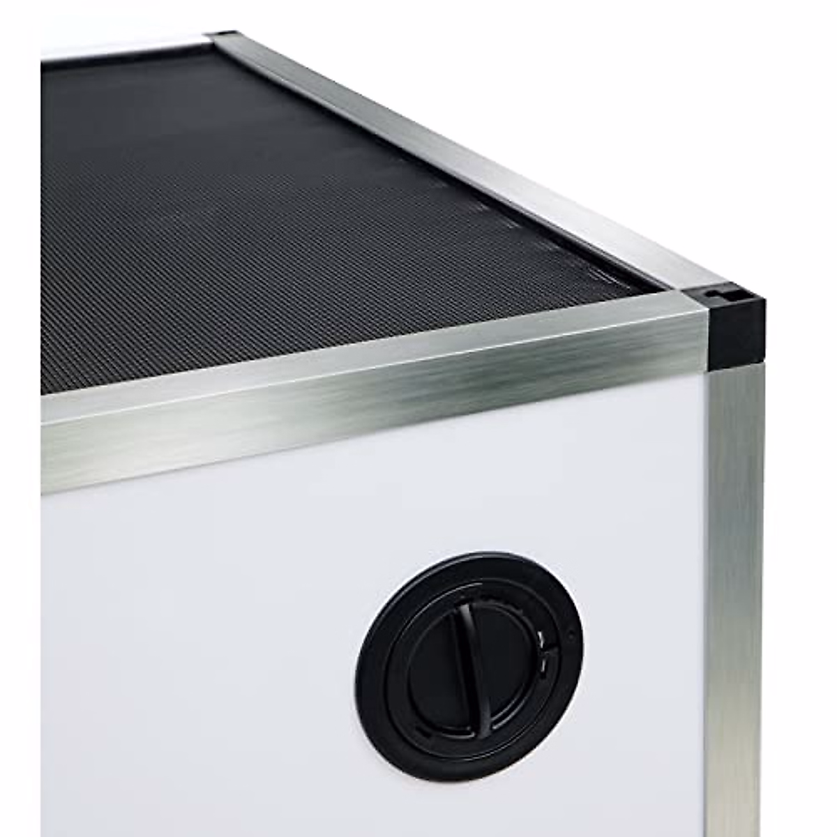 Large Reptile Terrarium Habitat Tank 48''x24''x24'' for Bearded Dragon Gecko Lizard Snake, PVC Enclosure 120 Gallon Wide Breeding Lounge Vivarium Area with Sliding Doors Lock Crawling Pet-White