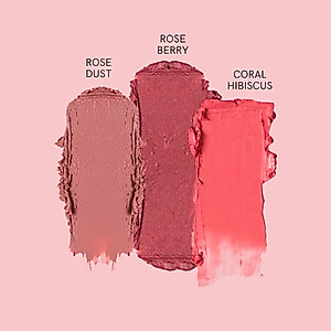 HAN Skincare Cosmetics Vegan, Cruelty-Free 3-in-1 Multistick for Cheeks, Lips, Eyes, Rose Dust | Large