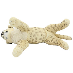 TAGLN Realistic Stuffed Animals Toys Lion Plush Tiger Leopard Panther Pillows (Brown Lioness, 19 Inch)