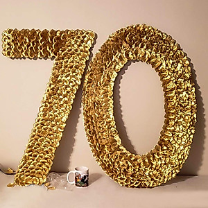 Neo LOONS 1000 Pcs Artificial Silk Rose Petals Decoration Wedding Party Color Gold