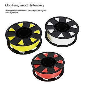 ARAMOVA Ender Series- PLA 3D Printer Filament 1.75mm, Upgrade Stronger Toughness Printing Consumables, Dimensional Accuracy ± 0.03 mm, 1 KG (2.2 LBS)