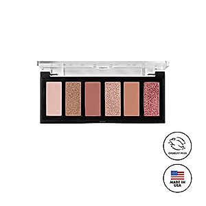 Milani Gilded Mini Eyeshadow Palette with 6 Matte & Shimmer Hues - It's All Rosé