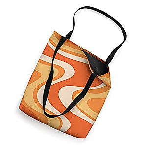 Swirls 60s 70s Aesthetic Tote Bag
