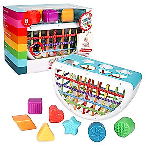Be Amazing! Toys Sense & Grow Rocker & Shape Sorter Toy