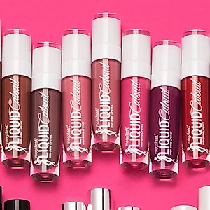 wet n wild Mega last Catsuit High Shine Liquid Lipstick, Send Nudes, 0.2 Ounce