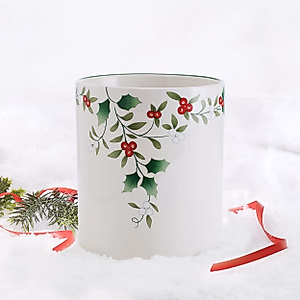 Pfaltzgraff Winterberry Kitchen Utensil Crock Holder, 6 Inch, Multicolored