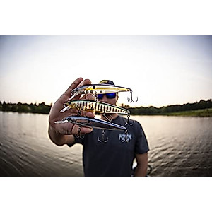 KVD Jerkbait 3 Hook,Natural Bream, 0.05