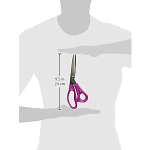 Havel's Sew Creative 9-Inch Pinking Shears-Pink Comfort Grips