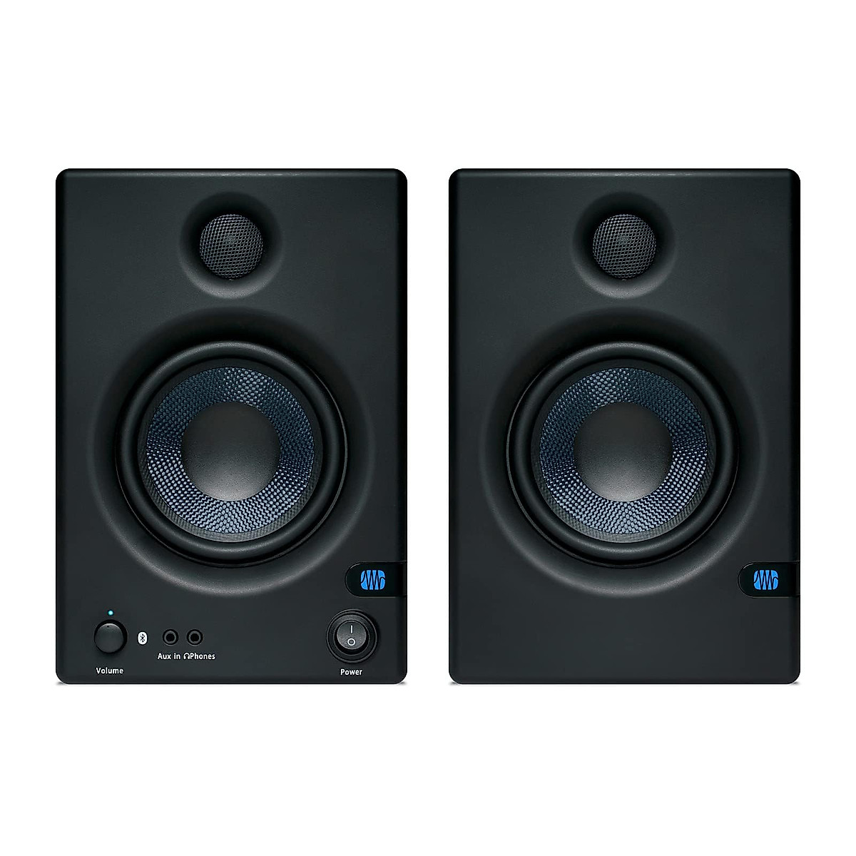 PreSonus Eris E5 BT-5.25" Near Field Studio Monitors with Bluetooth, 100W Power, Subwoofer Output, Plus Balanced and Unbalanced Inputs