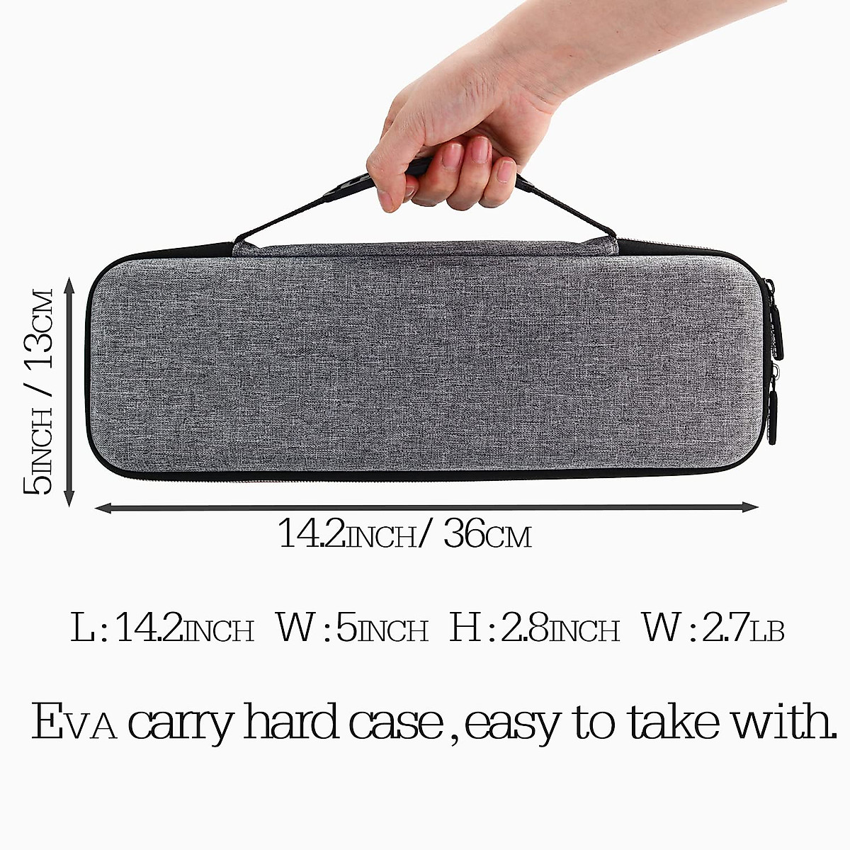 Rummy Tiles Game, Rummy Cube Travel Game Set Outlasting Color with 4 Anti-Skid Rack & Convenient EVA Hard Case