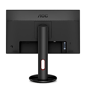 AOC G2460PF 24” Gaming Monitor, FreeSync, FHD (1920x1080), TN Panel, 144Hz, 1ms, Height Adjustable, DisplayPort, HDMI, USB