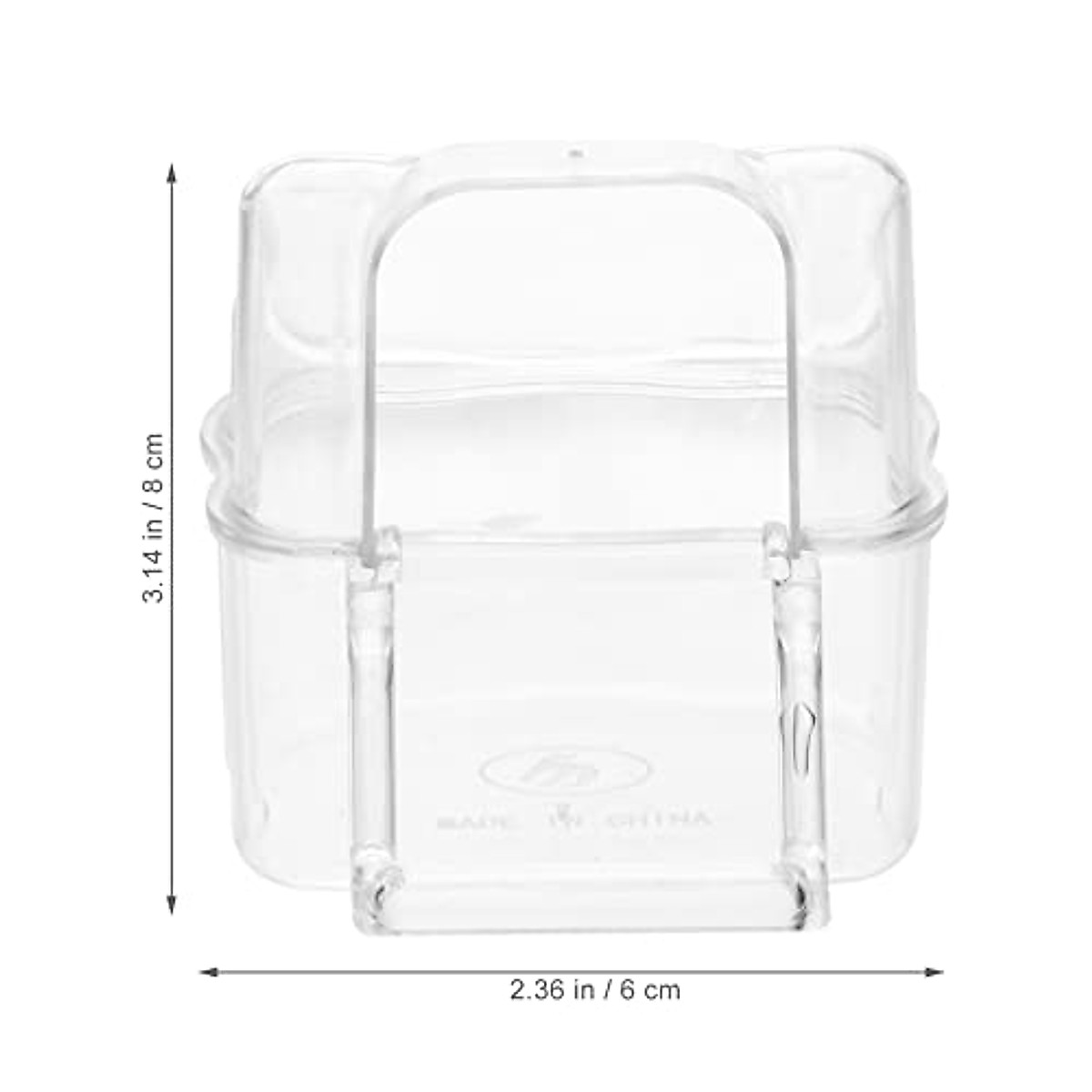 Parrot Bowl Bird Feeder, Cage Bird Water Feeder Parakeet Food Bowl Food Container Feeder Cups for Budgerigar Canary Cockatiel Finch Bird Cage Accessories, 3pcs