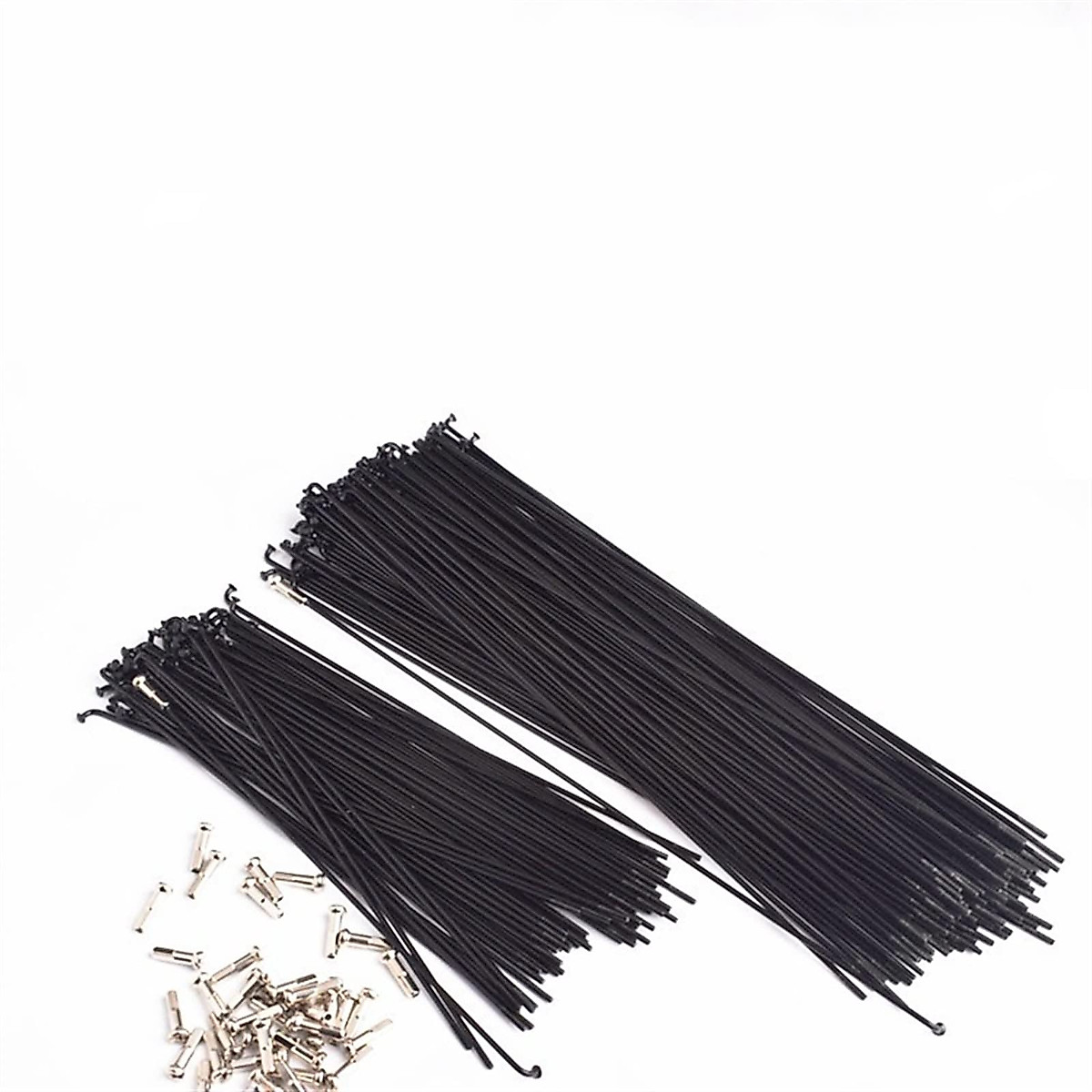 pblengraws Mountain Bicycle Bicycle 14G Steel Wire 42 Steel Spoke Road Spoke Black (with Copper Cap) Bicycle Spoke 12PCS Road MTB Spokes (Color : 275mm Copper Cap)