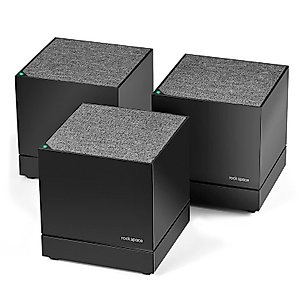 Whole Home WiFi System- Dual Band Mesh WiFi System, AC1200 High Speed Seamless Roaming WiFi Network, Replaces WiFi Router & Extender, Wide Coverage up to 6000 sq.ft, Ideal for 6+ Bedrooms Home(3 Pack)