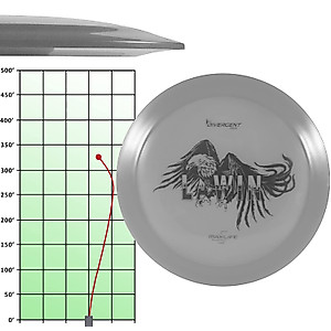Divergent Discs | Lawin | Disc Golf Fairway Driver | MaxLife (Orange)