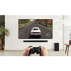 SAMSUNG HW-Q60B 3.1ch Soundbar w/ Dolby Atmos, DTX Virtual:X Q Symphony, Adaptive Sound, Game Mode, Bluetooth Connection, 2022