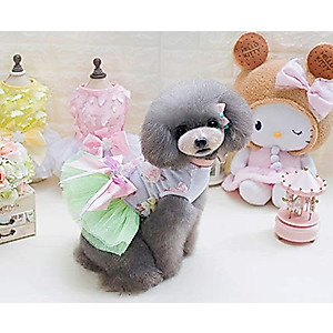 Dress Apparel Medium Clothes Small Dog Boy Girl Puppy Sweater Outfits Cold Weather Doggy Apparel Puppy Skirt for Pet Clothes