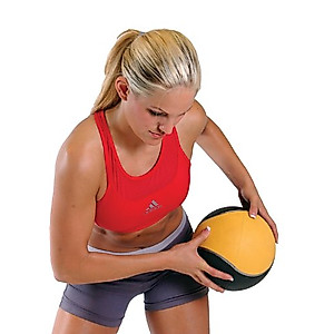 CAP Barbell Rubber Medicine Ball Set with Rack