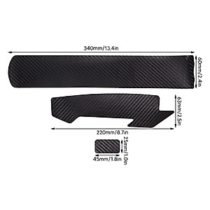 Yuecoom Bike Frame Chain Guard, Non Scratch Bike Frame Protection Chain Sticker for Mountain Bike Road Bike