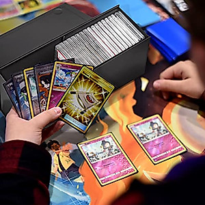 PSA Graded Card Storage Box, PSA Graded Card Storage Holder Container Toploader Box - 4 Pack