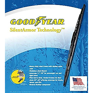 Premium - Windshield Wiper Blade Set/Kit/Bundle for 1983-1986 Chevrolet K5 Blazer - Driver & Passenger Blades & Reminder Sticker