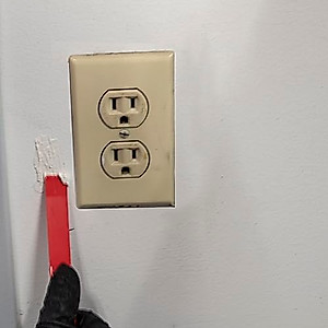 ALLWAY SD3 3-Piece Celcon Plastic Detail Putty Knife Set, 3/8", 5/8", 1"