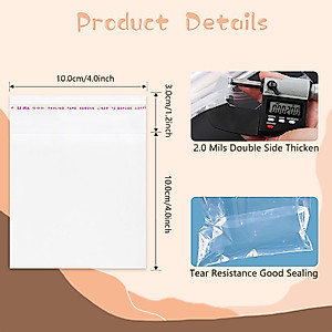 Cookie Bags for Gift Giving, Self Sealing Cellophane Bags 4x4 Inches, 100 PCS Clear Resealable Cellophane Bags Self Adhesive Individual Christmas Cookie Bags for Packaging Candy,Treat,Snacks and Favor