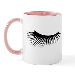 CafePress Eyelashes Mugs Ceramic Coffee Mug, Tea Cup 11 oz
