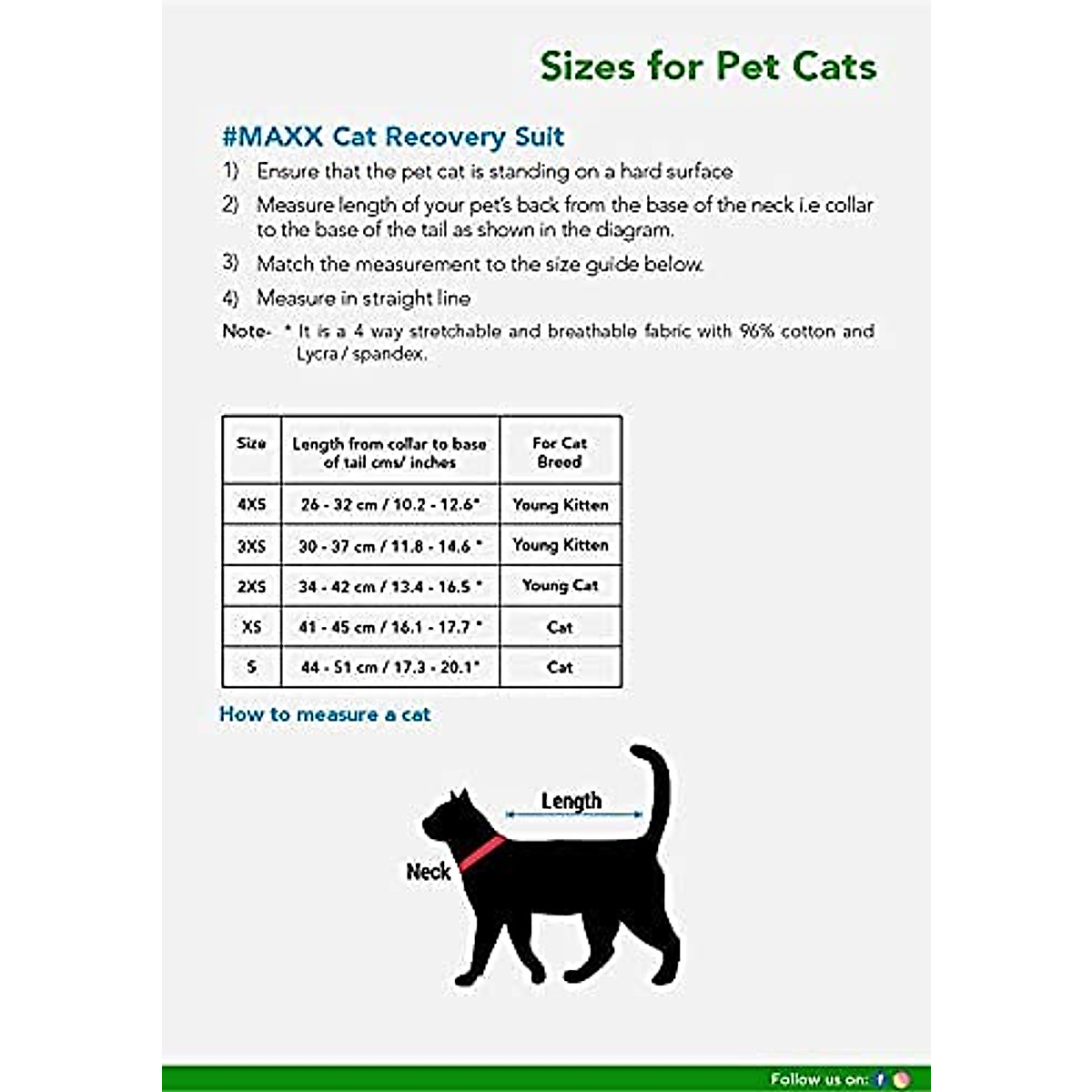 MAXX CAT E Collar Alternative Medical Pet Clothing Recovery suit for Cats After Surgery Wear Wound Bandage Protection Anti Anxiety Body Wrap (S, Pink)