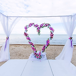 Livder Double Face Purple Satin Ribbon, 1 inch Wide 50 Yard Length (Purple)