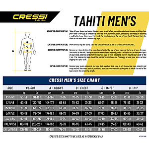 Cressi Tahiti, Black/Blue, L [DUPLICATE]