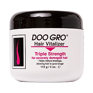 DOO GRO Hair Vitalizer Triple Strength for Severely Damaged Hair, 4 oz (Pack of 2)