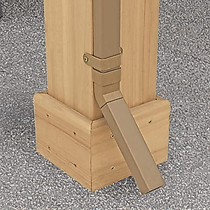 Yardistry Rain Gutter Kit for The 10' x 12' Meridian Gazebo