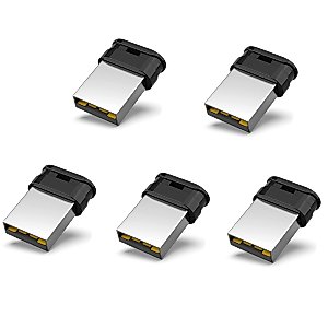 5 x 64GB Flash Drive, KEXIN USB Drive 64 GB Mini USB Thumb Drive 5 Pack Photo Memory Stick External Storage for Date Storage