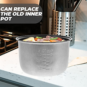HANABASS Rice Cooker Inner Cooking Pot Daily Use Rice Cooker Liner Reusable Rice Cooker Inner Pot