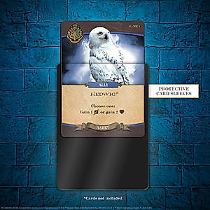 USAOPOLY Harry Potter: Hogwarts Battle & Hogwarts Battle Card Sleeves | 160 Card Protector Sleeves for Hogwarts Cards from Harry Potter Deckbuilding Games