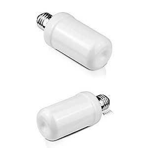 MINTSSOUL LED Flame Effect Fire E26 Light Bulbs,Creative with Flickering Emulation Lamps,Simulated Nature Fire in Antique Lantern Atmosphere for Holiday Hotel/Bars/Home Decoration Restaurants