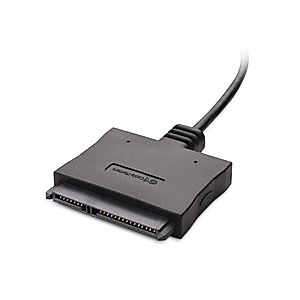 Cable Matters USB C to SATA Adapter (USB-C to SATA Gen 2 10Gpbs) Thunderbolt 4 / USB4 / Thunderbolt 3 Port Compatible - 10 Inches