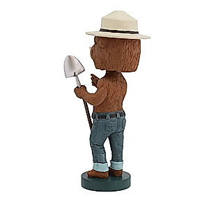 Royal Bobbles Smokey Bear Bobblehead, Premium Polyresin Lifelike Figure, Unique Serial Number, Exquisite Detail