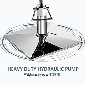 Mefeir Barber Chair Heavy Duty Hair Salon Chair for Hair Stylist White, Professional Hairdressing Styling Chair, Barbershop Spa Tattoo Esthetics Equipment