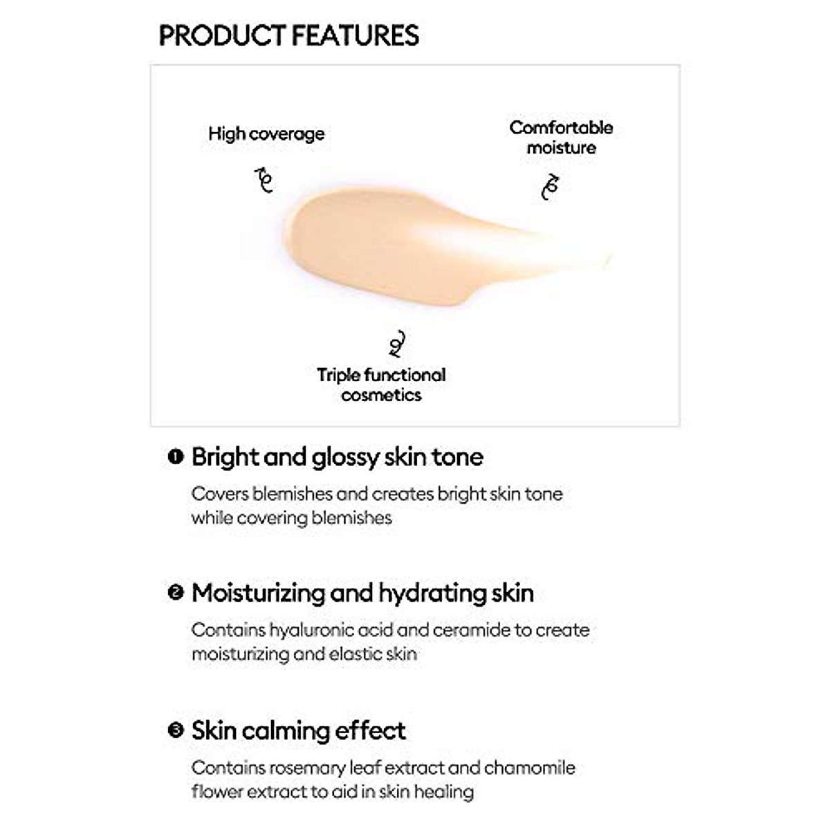 MISSHA M Perfect Cover BB Cream SPF 42 PA+++(#23 Natural Beige), Amazon Code Verified for Authenticity, 50ml, Concealing Blemishes, dark circles, UV Protection