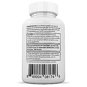 Pure Carbo Fix Carbohydrate Management Formula Carbofix Support for Men Women 2 Bottles