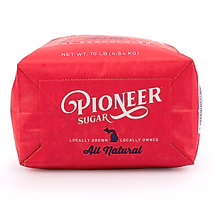 Pioneer Sugar Granulated Beet Sugar, 10 lb. Bag