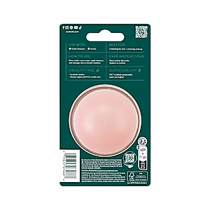 EcoTools Deep Cleansing Facial Brush, Manual Facial Cleansing Brush Exfoliates & Deeply Cleanses, Remove Makeup & Dry Skin, Eco-Friendly Face Brush for Cleansing, Color May Vary, 1 Count