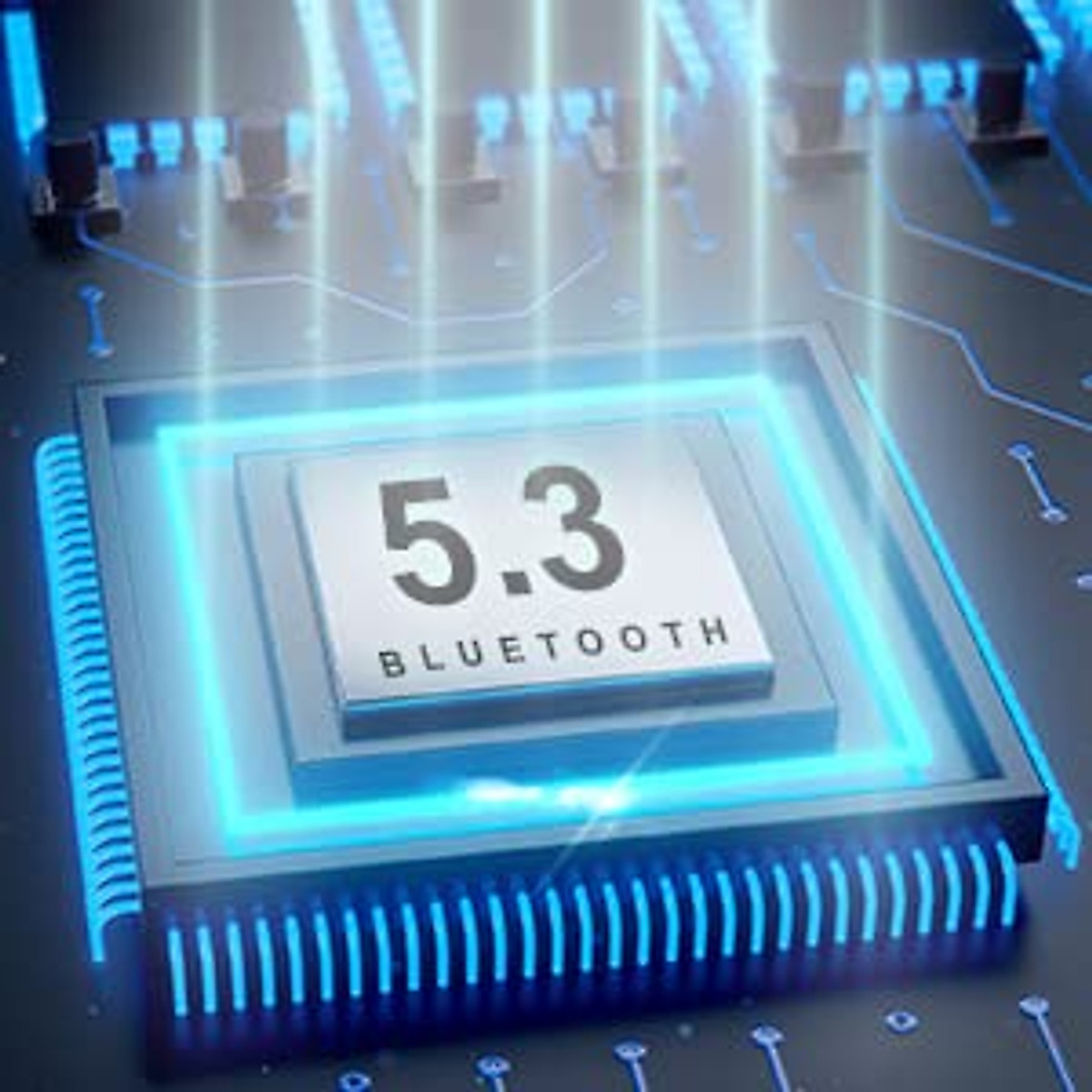 Wireless Earbuds, Bluetooth 5.3 Wireless Headphones with Noise Cancelling Microphone, IPX7 Waterproof Bluetooth Earphones, 30H Playtime Hi-Fi Stereo Sound Headset for iPhone/Android/Samsung