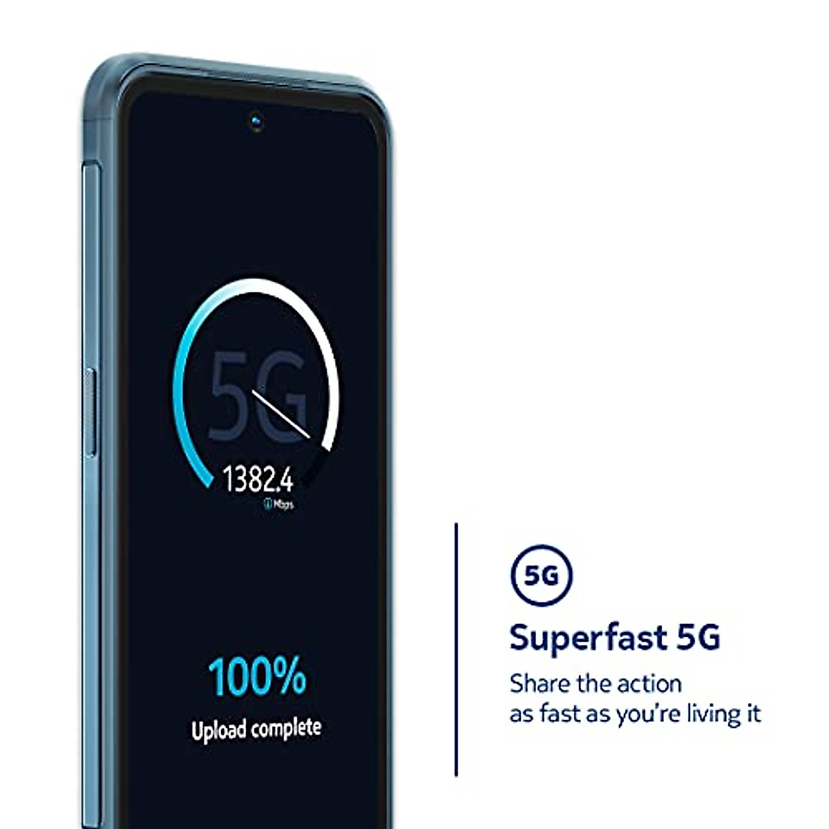 Nokia XR20 5G | Android 11 | Unlocked Smartphone | Dual SIM | US Version | 6/128GB | 6.67-Inch Screen | 48MP Dual Camera | Polar Night,Blue