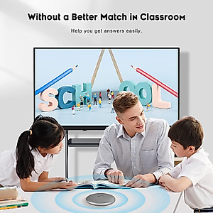TIBURN Smartboard HQ Board 75" R1-M 4K UHD Interactive whiteboard Touch Screen Board Digital Whiteboard Digital Board(Smart Board with Removable Stand, and Conference Speaker)