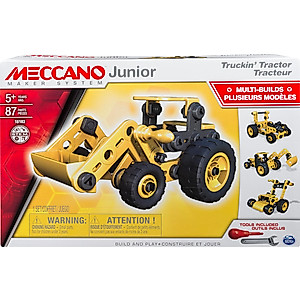 Meccano-Erector Junior, Truckin' Tractor, 4 Model Building Kit