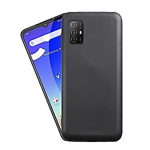 AISELAN for Visible Midnight WTVIS01 Shockproof Case Cover [Anti-Fall] [Anti-Scratch] Black Case with Soft TPU Bumper, Protective Case for Visible Midnight WTVIS01 Phone 6.5" (Black)